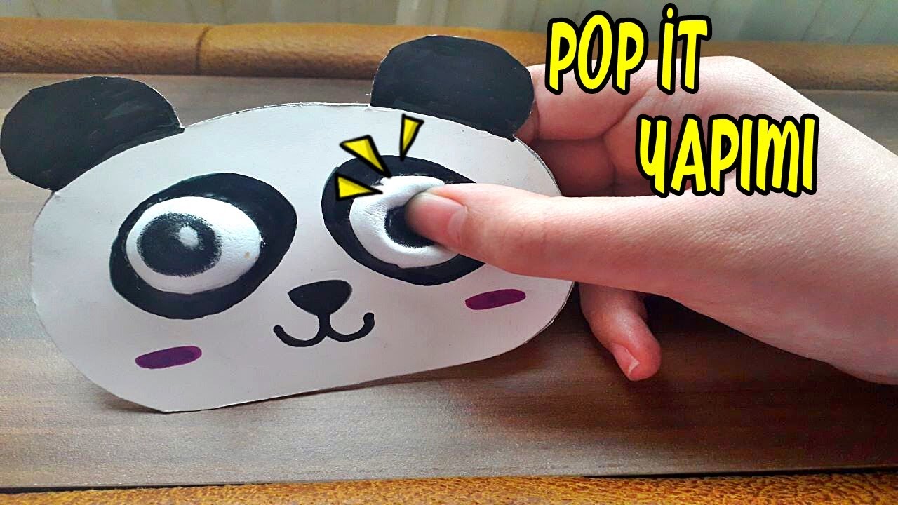POP İT FİDGET TOYS YAPIMI | DIY POP İT FİDGETS | VİRAL TİK TOK FİDGET ...