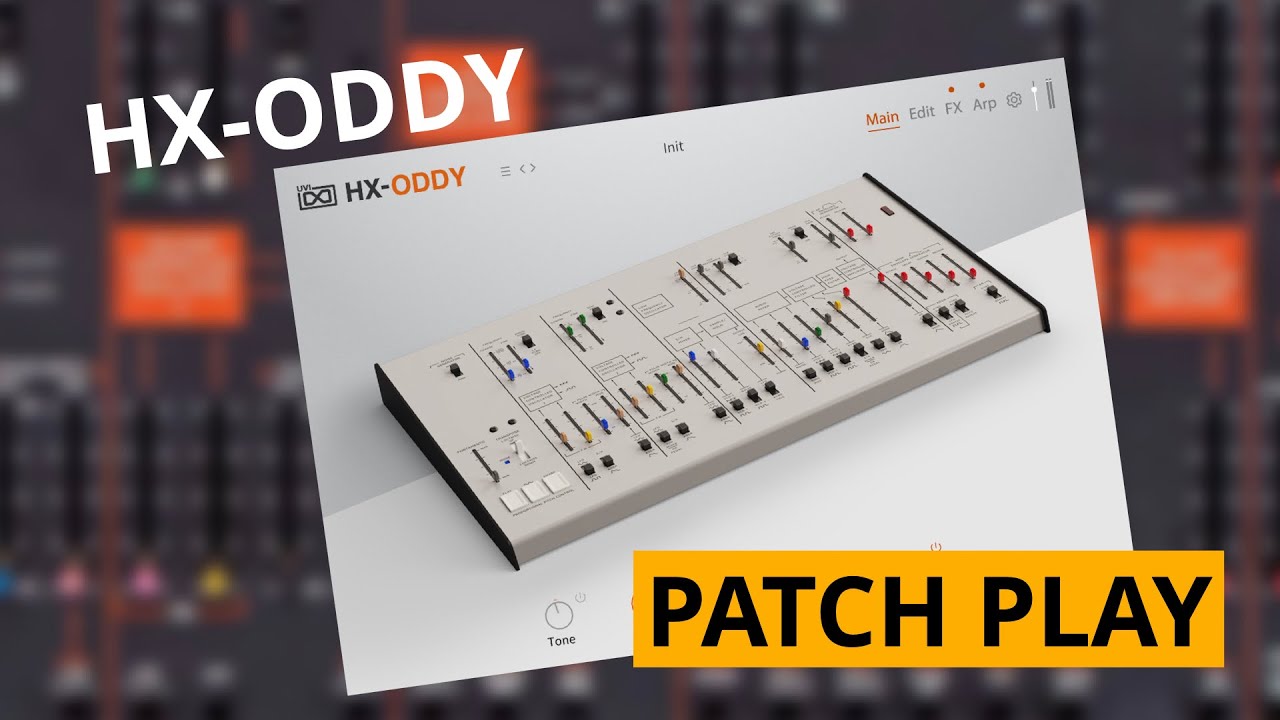 UVI HX-ODDY - the ARP Odyssey Sound On New Paths | Patch Play - YouTube
