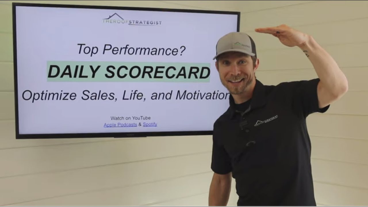 Daily Scorecard For Top Performance? Optimize Your Life, Sales, and ...