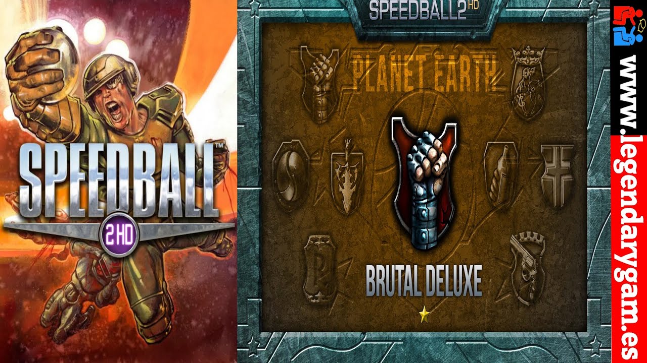 Speedball 2 HD - (2013) - Brutal Deluxe Team - Quick Match - Gameplay ...