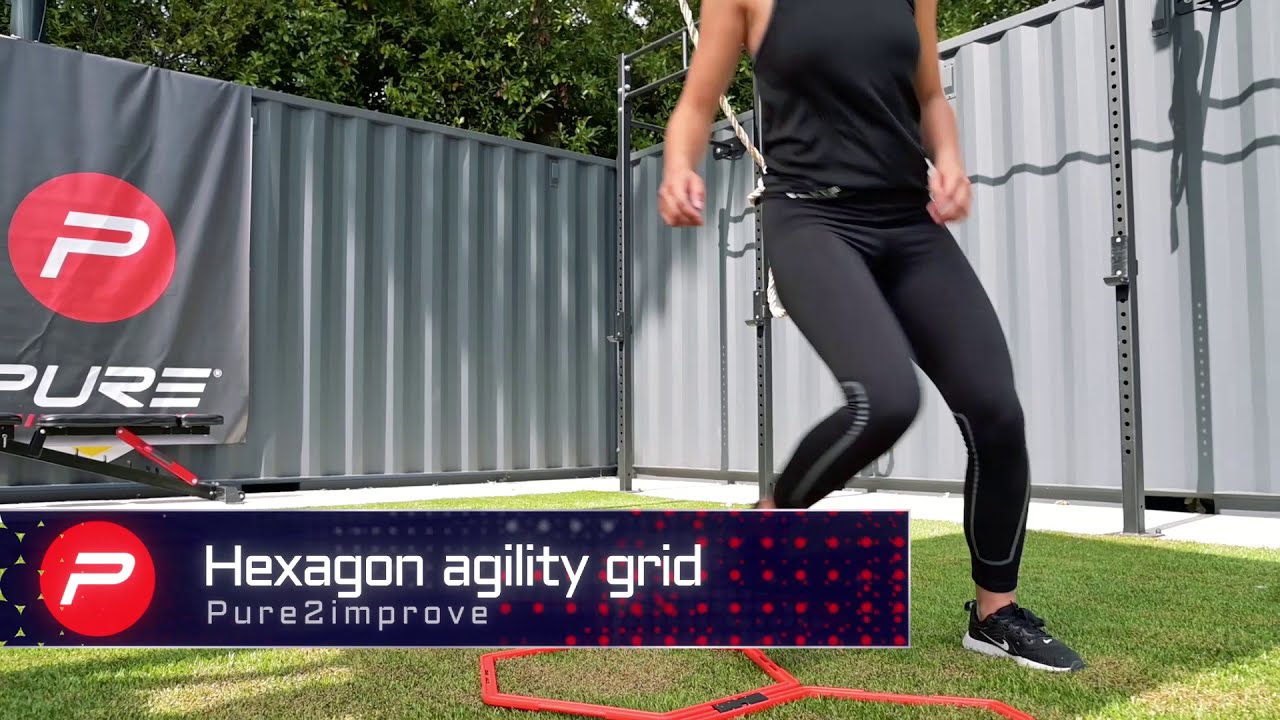 Pure2Improve Hexagon agility grid - YouTube