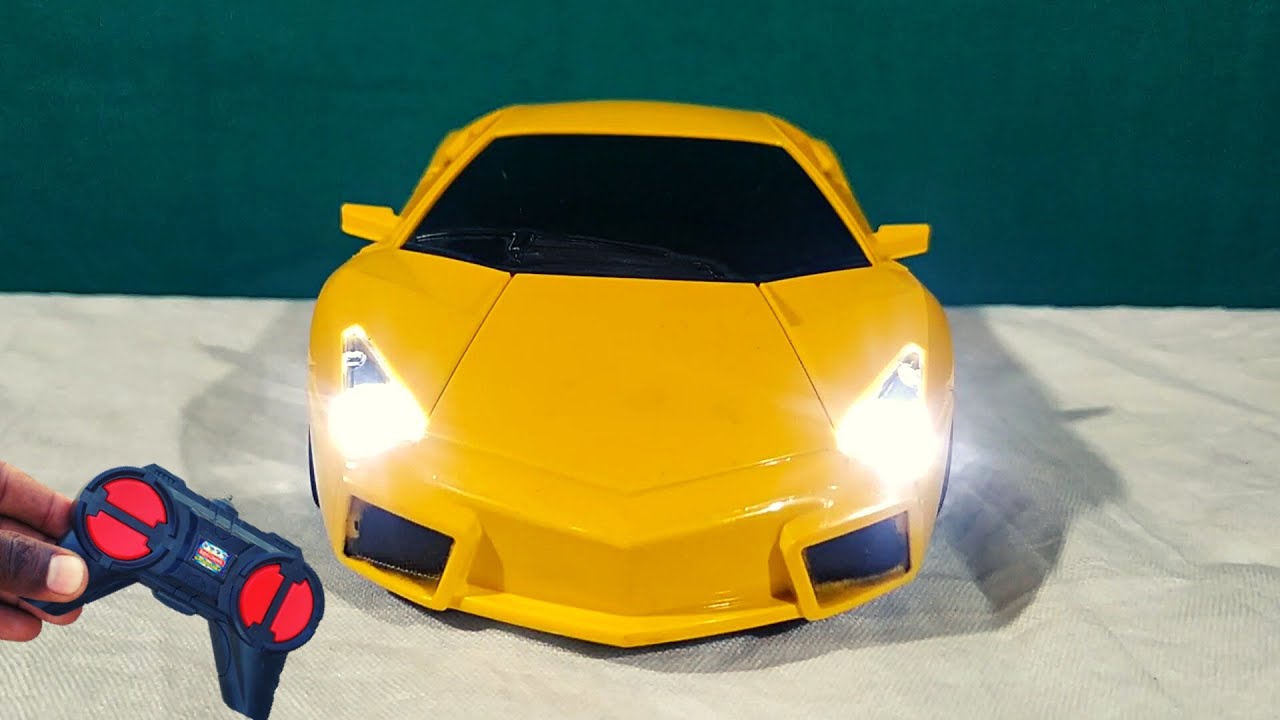 Real Lighting Remote Control Car Unboxing @TheUnboxerGuruji - YouTube