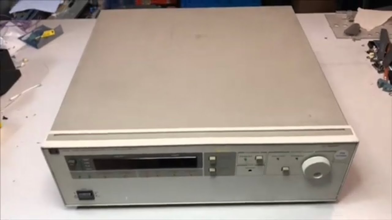 Agilent 6032a repair adventure - YouTube