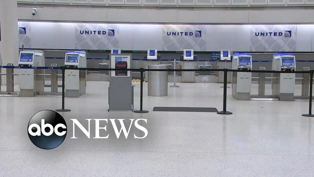 Airport security checkpoints close amid shutdown - YouTube