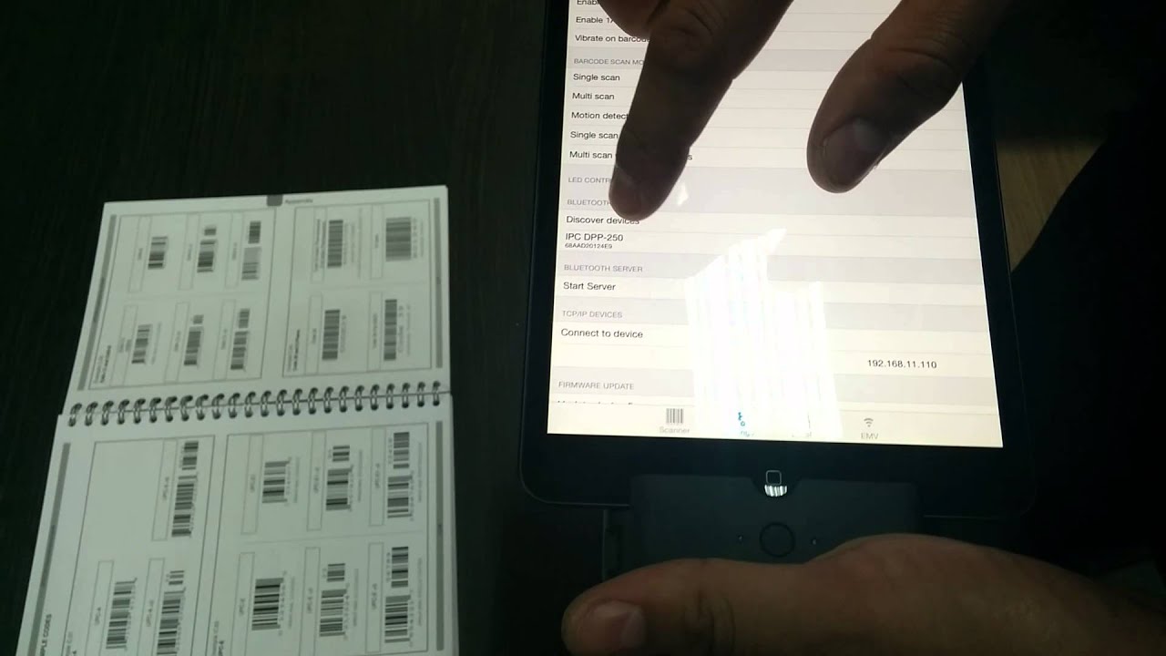 Datecs Brasil - Linea Tab Mini com conexão com DPP 250 - YouTube