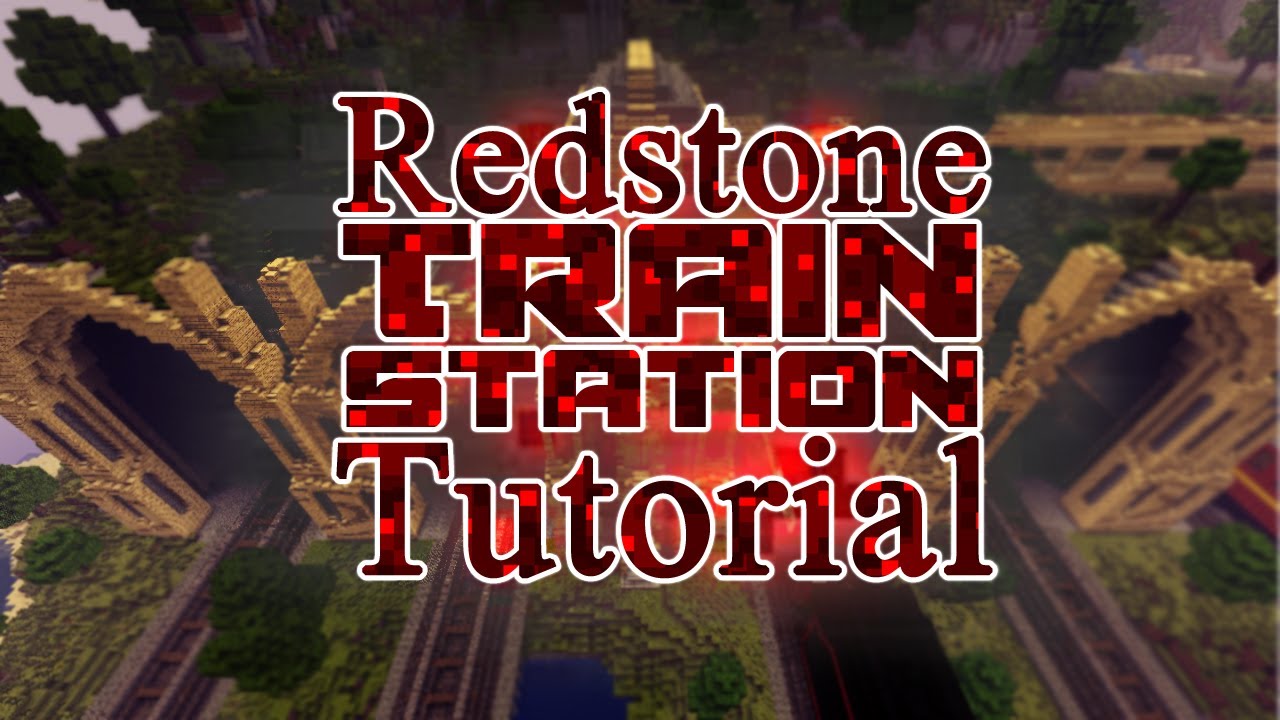 Redstone Train Station Tutorial van The Kingdom - YouTube