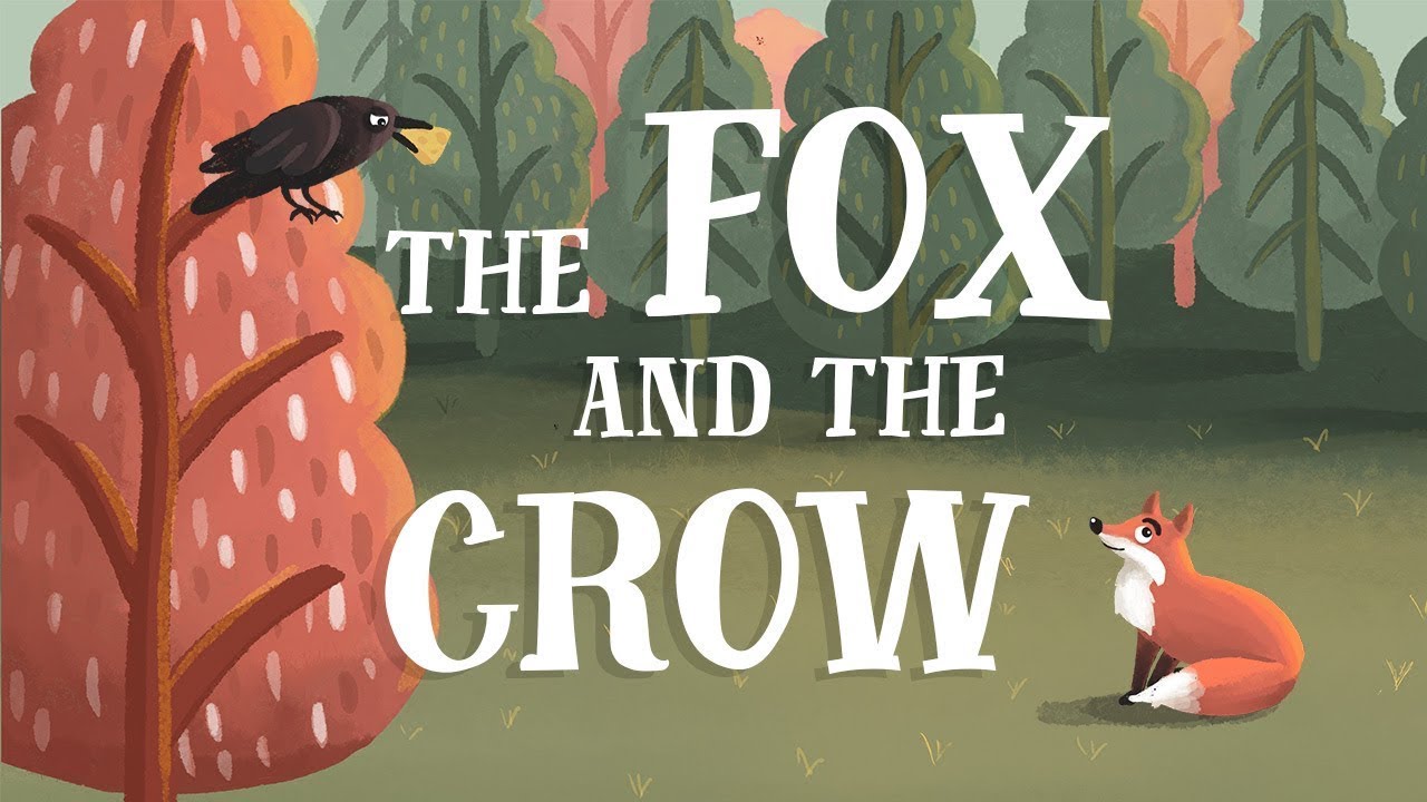 Clever Fox & Foolish Crow - English Story | Panchatantra Tales in ...