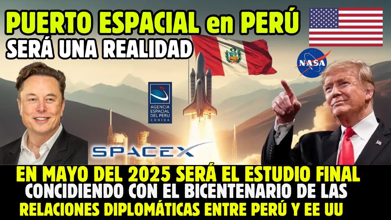 ¡LLEGÓ SEGUNDA DELEGACIÓN de la NASA al PERÚ para AVANZAR CONSTRUCCIÓN ...