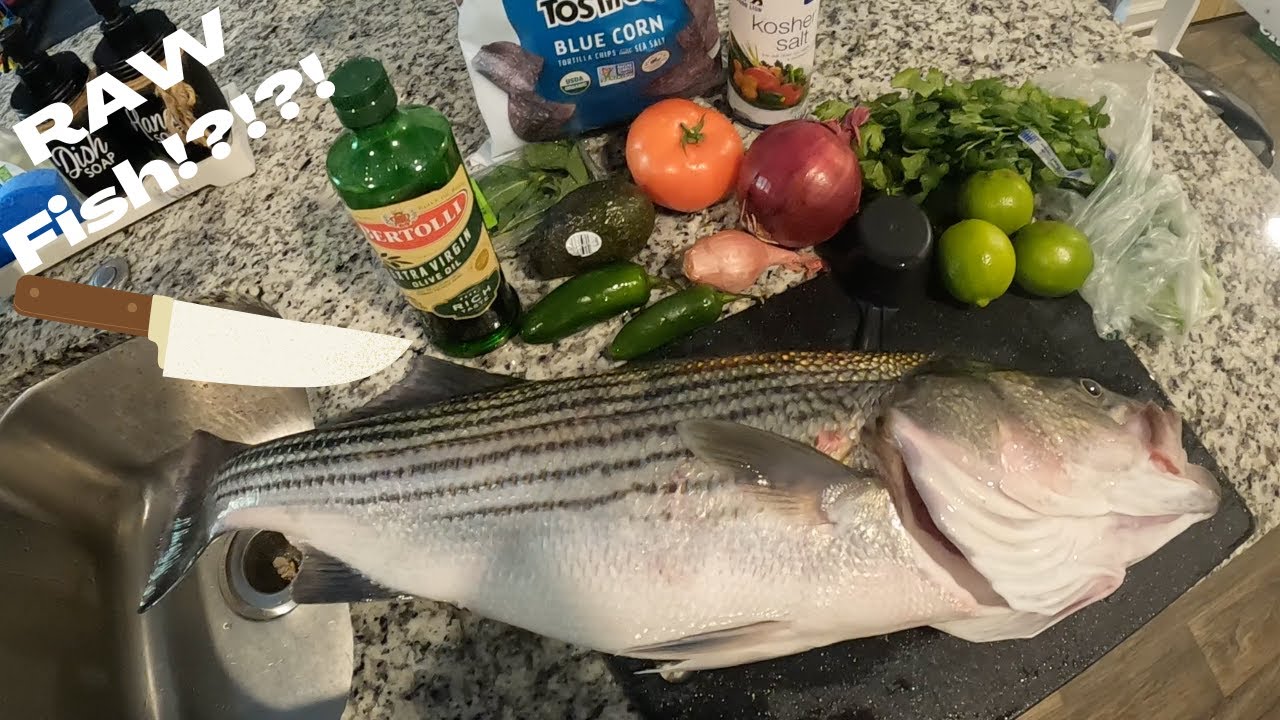 First attempt making THE BEST Fish Ceviche | Fresh Catch and Cook - YouTube
