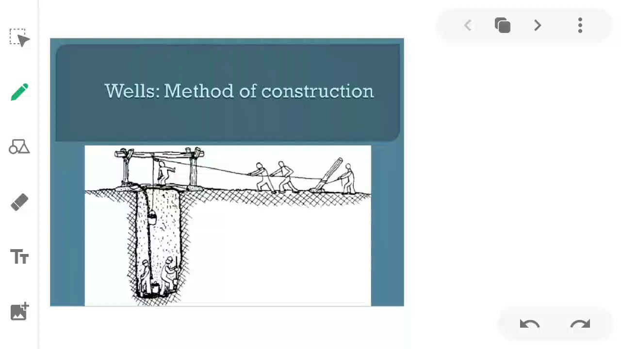 Well: Methods of construction of well - YouTube