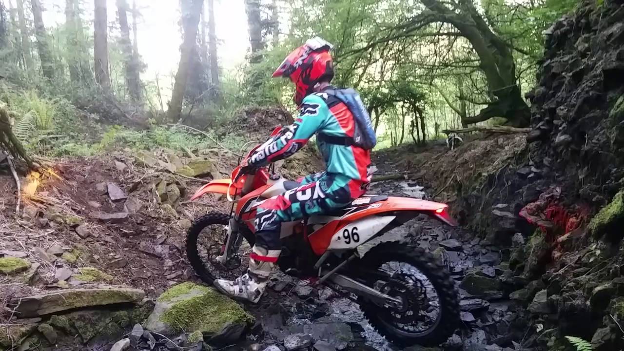 Hard enduro with ryan bevan - YouTube
