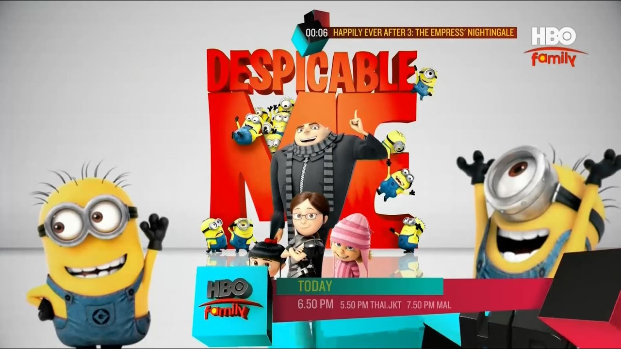 HBOFamily(HBO温馨家庭)《神偷奶爸／卑鄙的我(Despicable Me)》短版宣传片 - YouTube