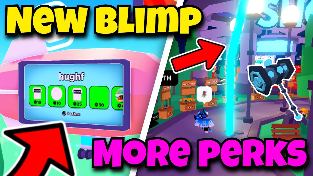 Smite Hammer PERKS & New PROMOTION BLIMP Update! (Roblox Pls Donate ...