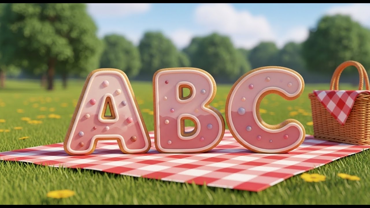 ABC Piquenique no Parque 🌳 | Learn ABC for Kids | Park Picnic Alphabet ...