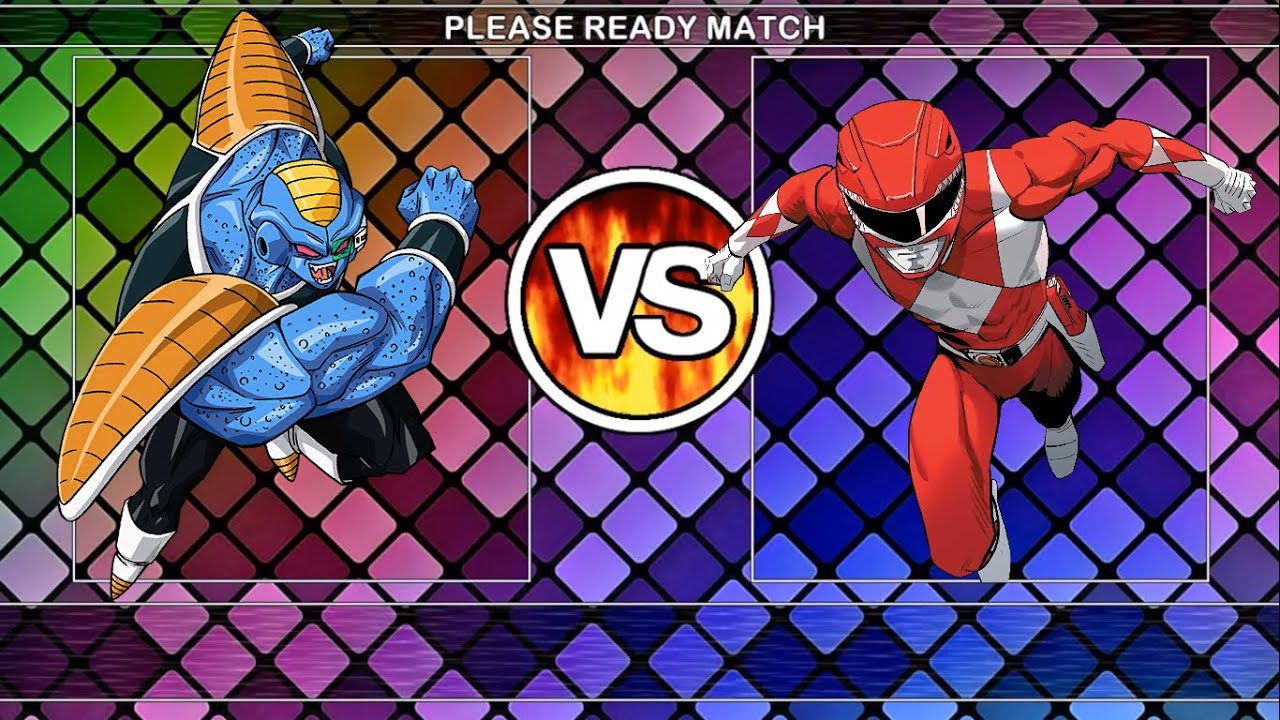 Mugen Battle 21: Burter Vs. Red Ranger (#DBZ vs #Powerrangers) - YouTube