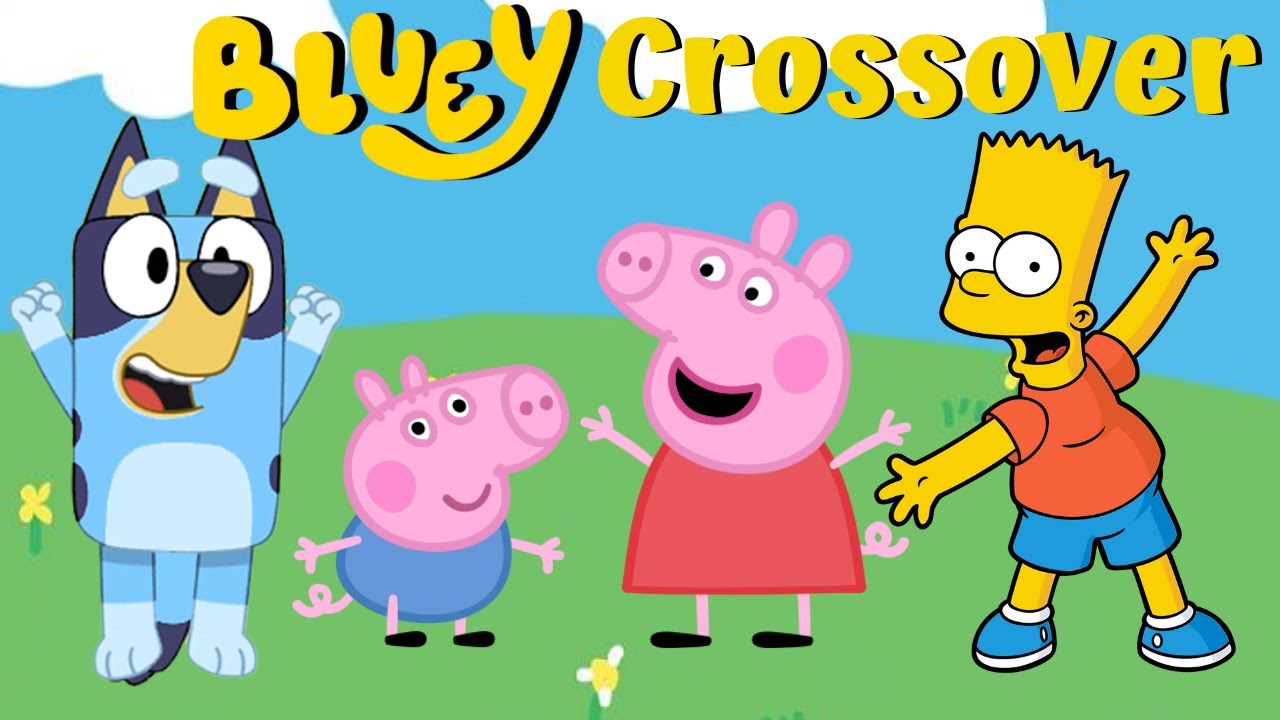 BLUEY Crossover Special: what tv show or cartoon crossover should bluey ...
