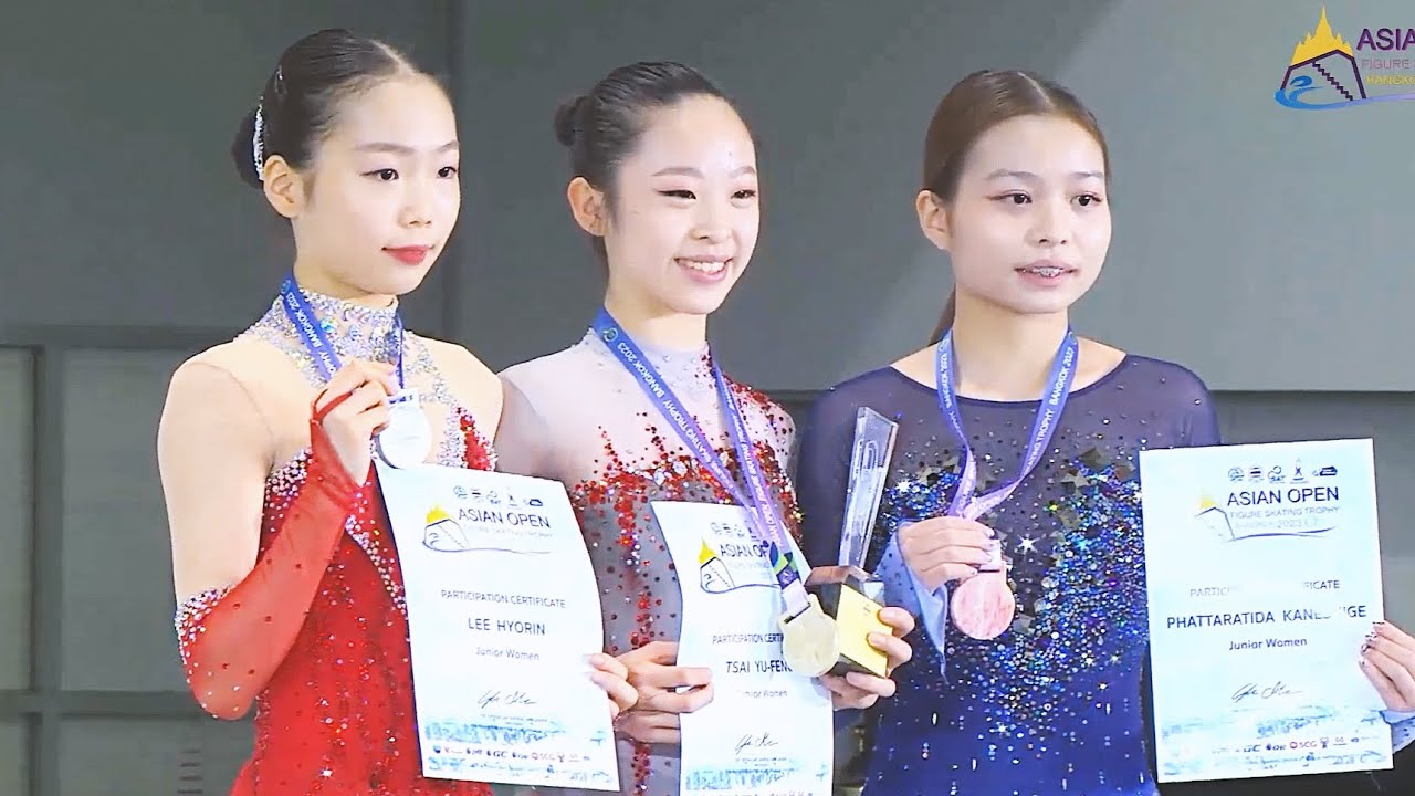 이효린 Hyorin LEE 시상식 🥈 - 아시안오픈트로피 2023 (방콕) - YouTube