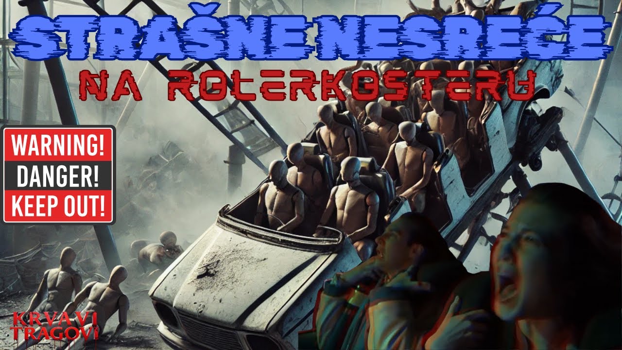 STRASNE NESRECE NA ROLERKOSTERU 8K - YouTube