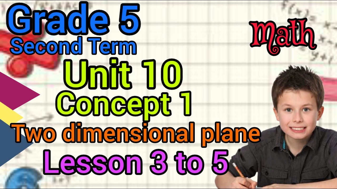 Math - grade 5 - 2nd Term - unit 10 - concept 1- lessons 3,4,5 ...