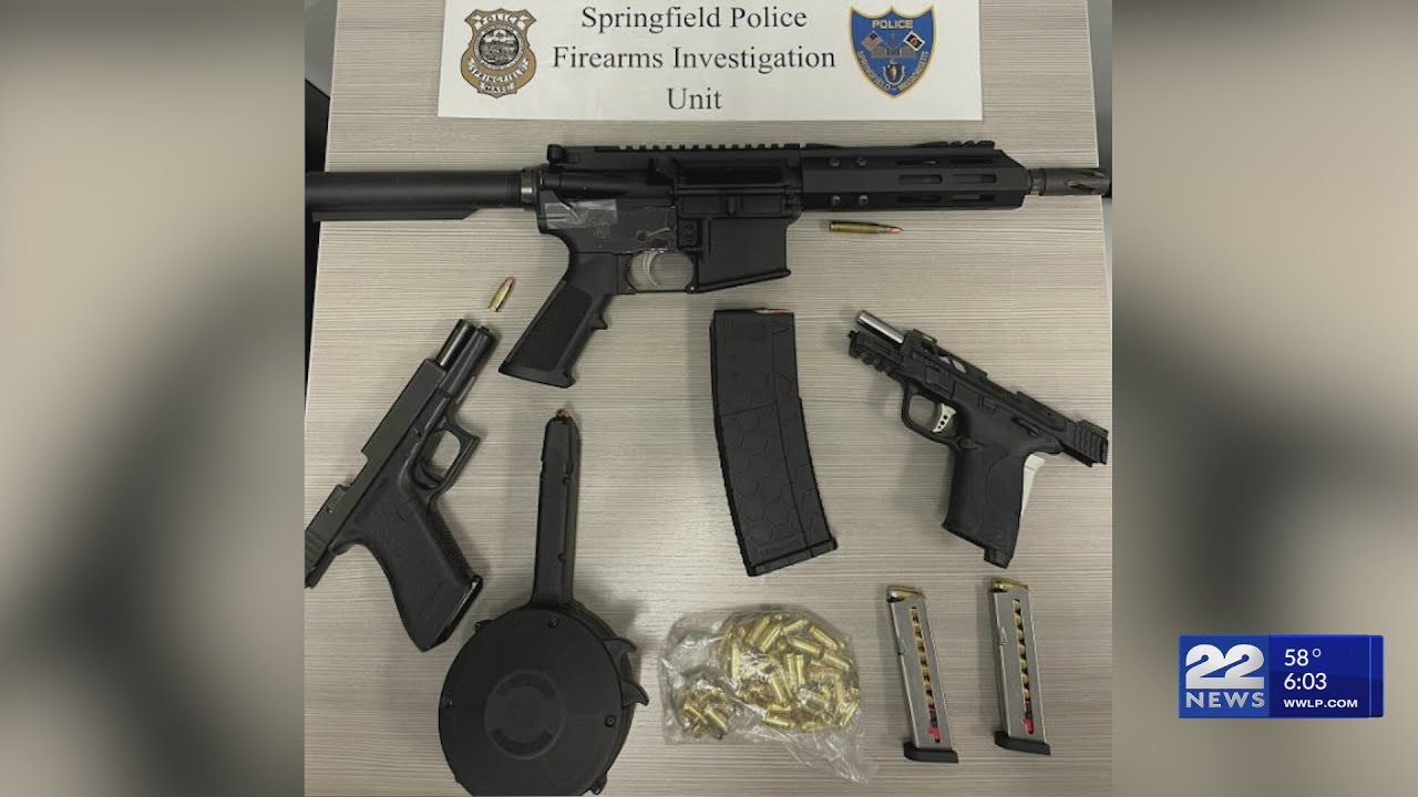Springfield police seize illegal firearms, including AR-15, make four ...