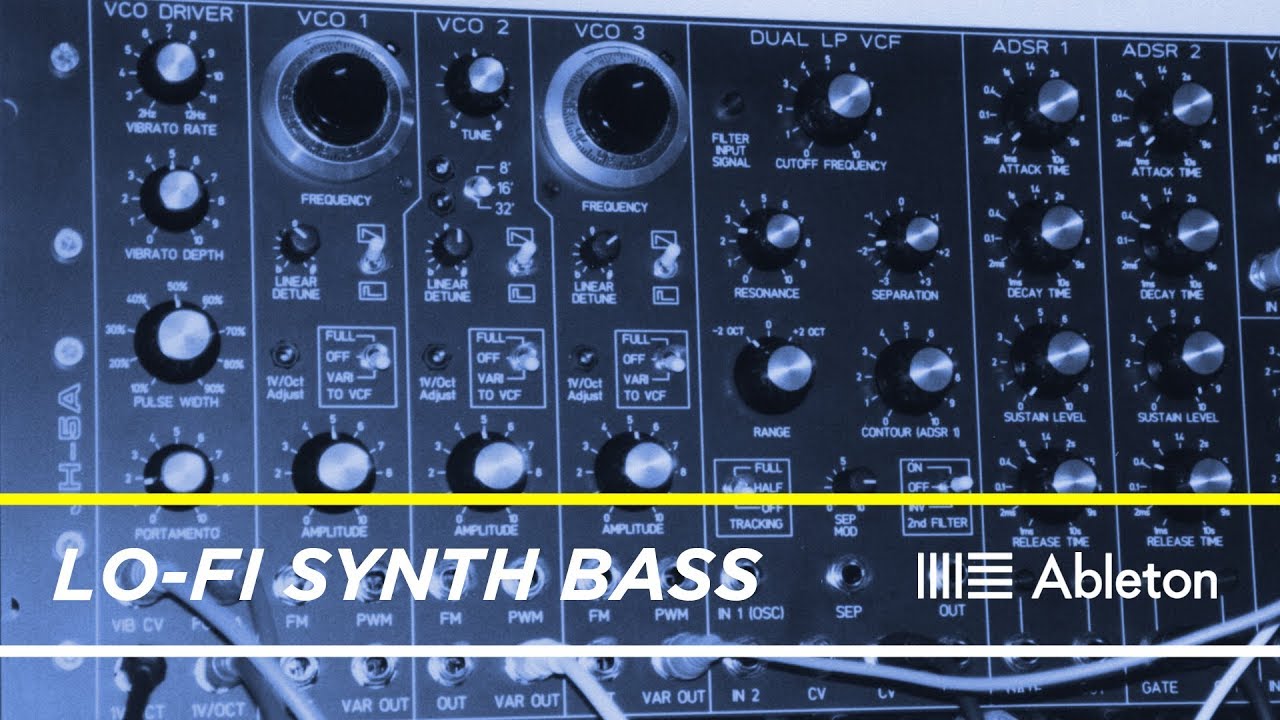 Distorted Lo-Fi Synth Bass Hooks (minimal techno) - YouTube