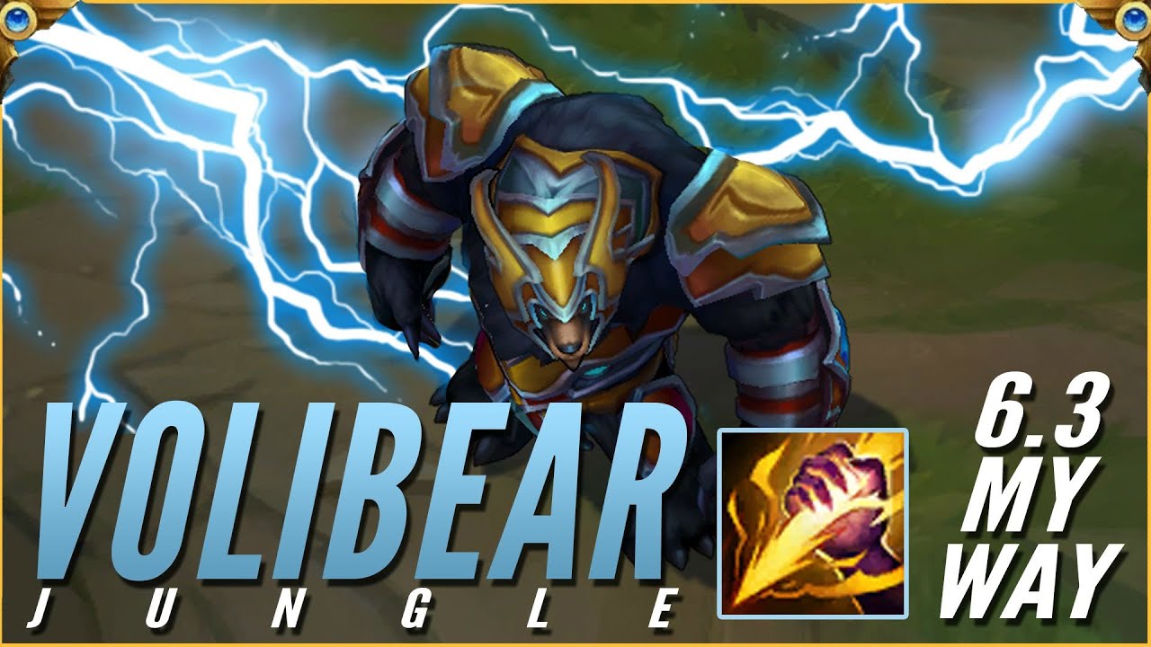 6.3 Volibear Jungle My Way | Understanding where you at in the game at ...