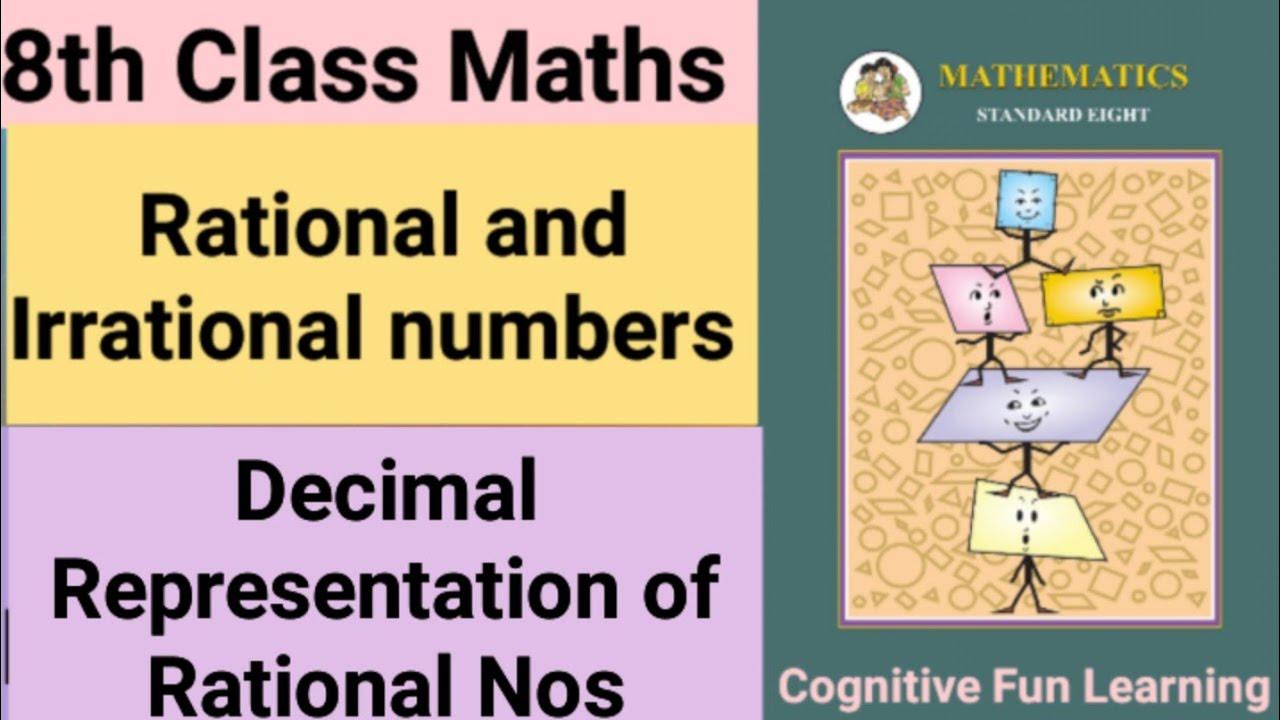 8th Class Maths Chapter :-1 ( Decimal Representation of Rational ...