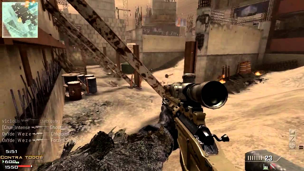 Casi llego el MSR a oro!! / Call Of Duty Modern Warfare 3 - YouTube