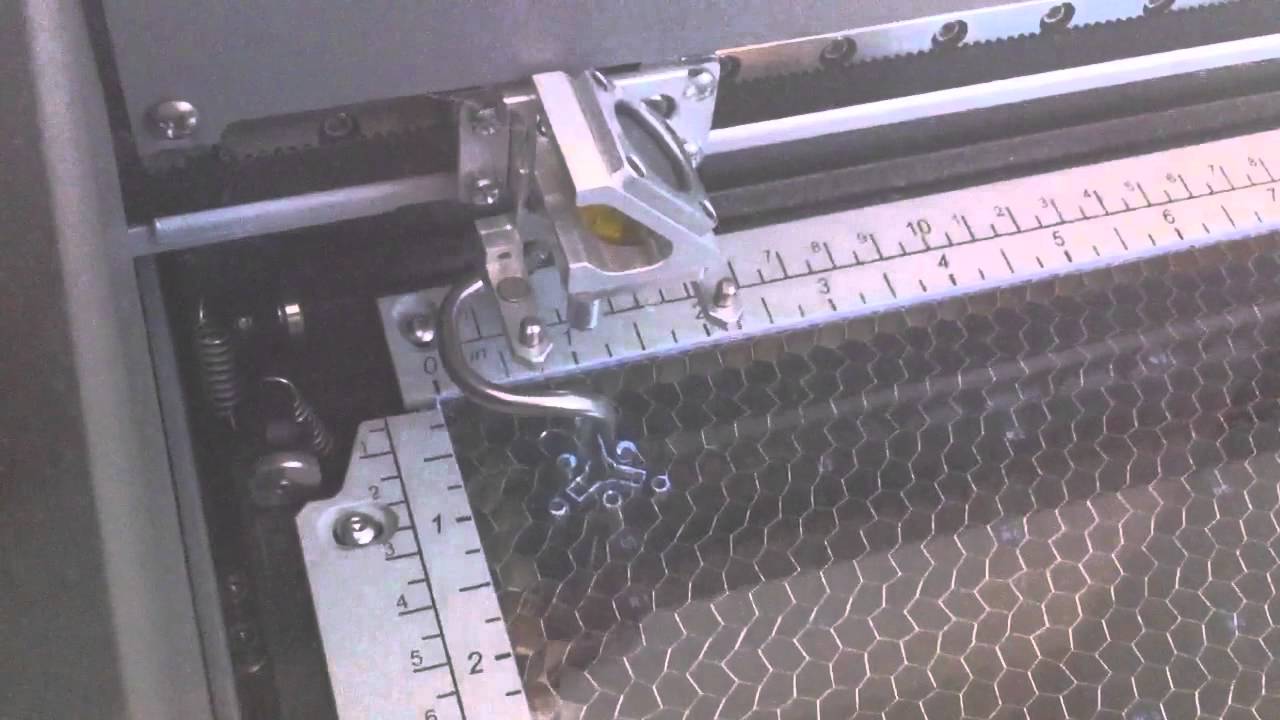 Laser cutting the Modular Saber Chassis - YouTube