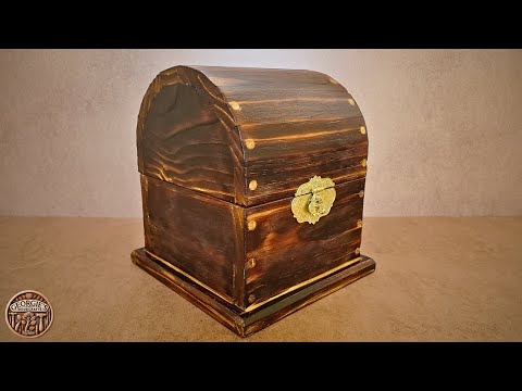 Craft Your Own Wooden Chest | DIY Tutorial - YouTube