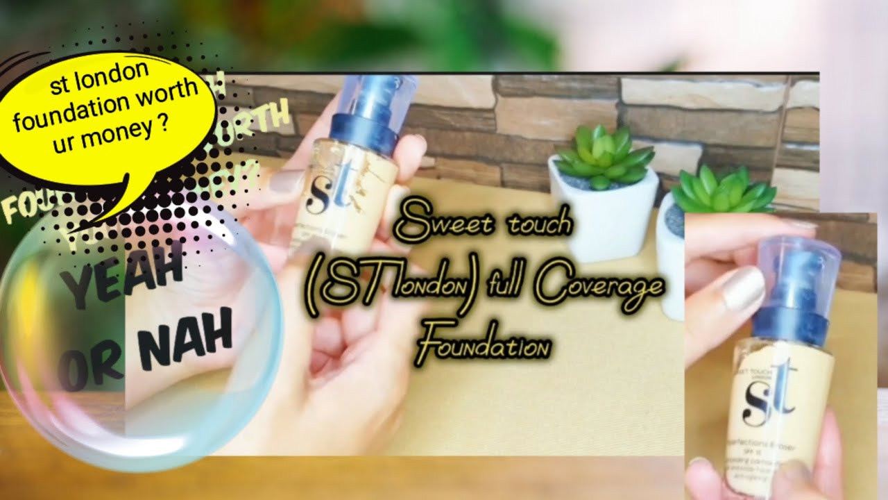 Sweet touch London full coverage foundation honest review/worth or not ...
