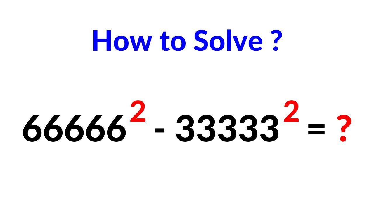 Nice Algebra Math Simplification | You should be able to solve this ...