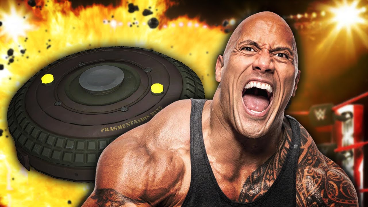 Dwayne "The Rock" Johnson vs Fragmentation Mine. Epic Rap Battles of ...