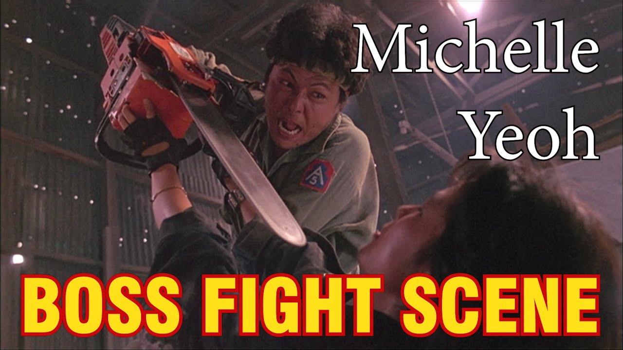 Michelle Yeoh- Boss Fight Scene (Royal warriors" 1986) - YouTube