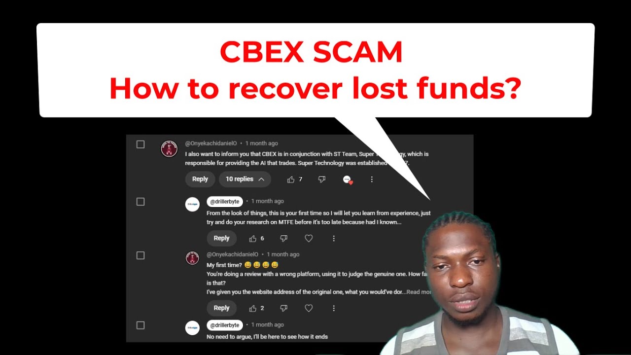 CBEX SCAM Victims - Recover Your CBEX Funds? What to Do If You Lost ...