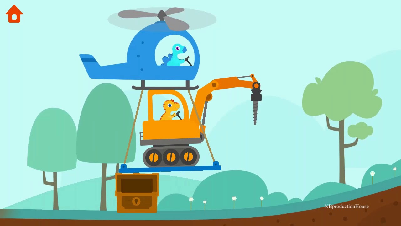 Dinosaur Digger 3 (Kids Games) android/iOS Gameplay - YouTube