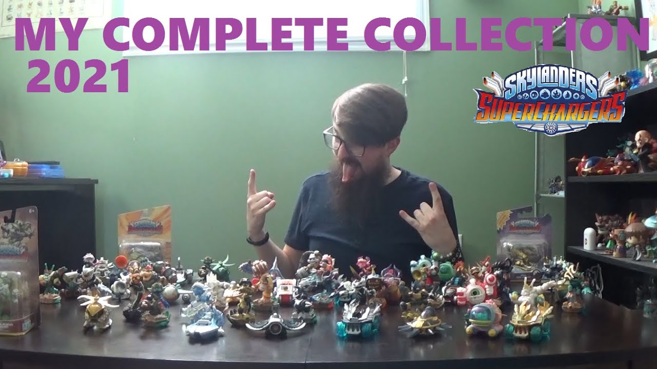 MY COMPLETE SKYLANDERS COLLECTION | Superchargers [2021 Edition] - YouTube