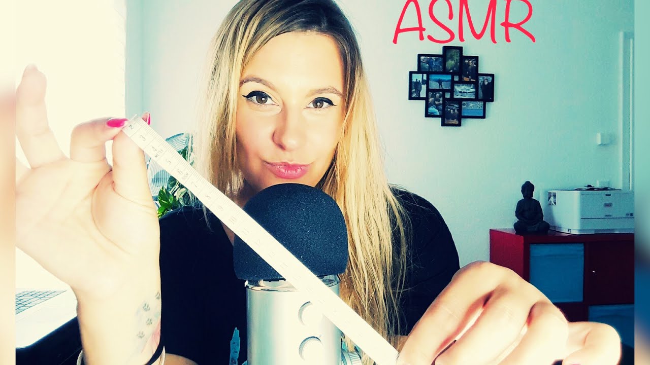 ASMR Measuring Your Face Roleplay (english) - YouTube