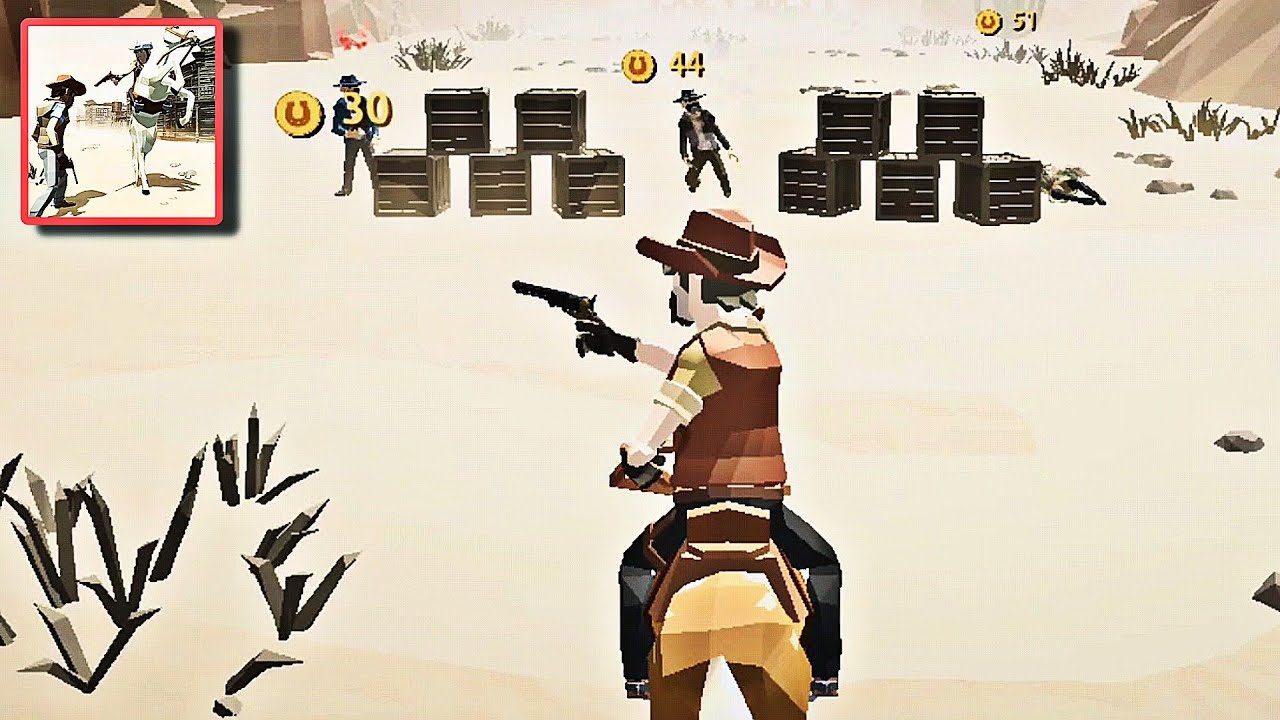 Outlaw! Wild West Cowboy - Western Adventure - Gameplay - Android - YouTube
