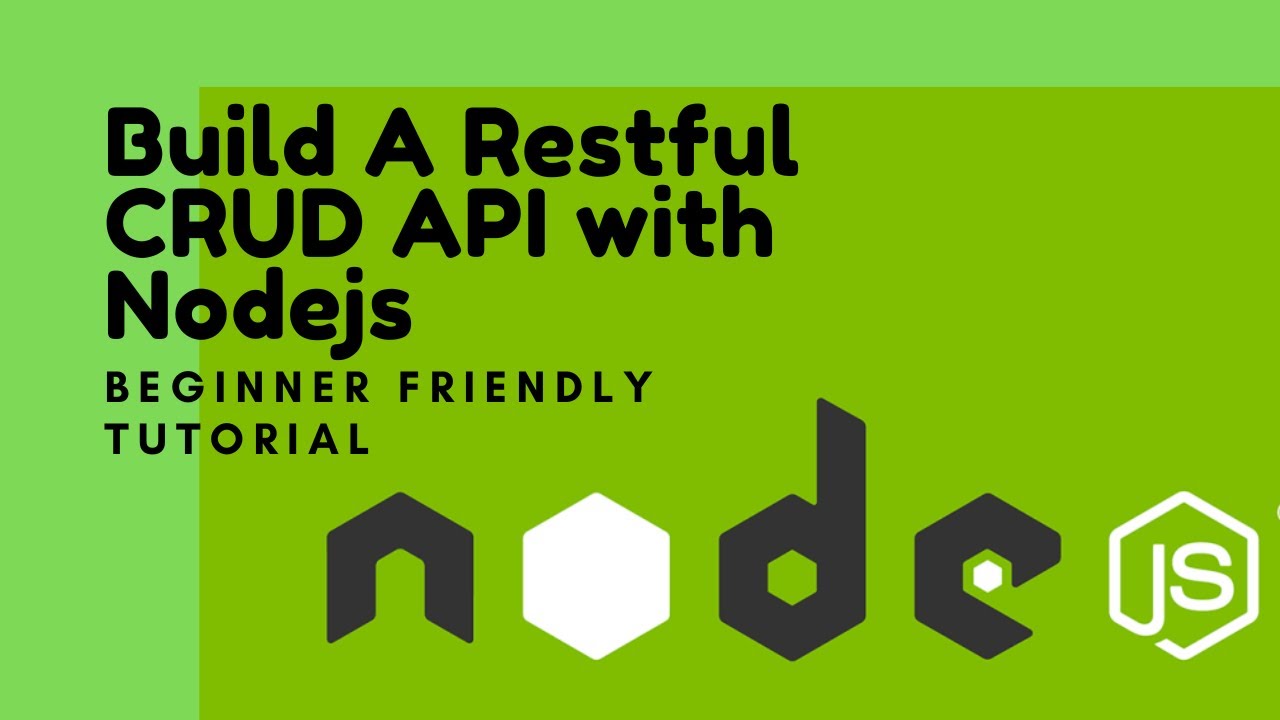 Create Test Route In Nodejs Crud Api Tutorial Beginner Friendly Youtube