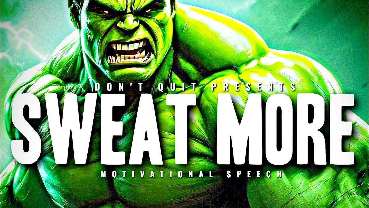 SWEAT MORE - 1 HOUR Motivational Speech Video | Gym Workout Motivation ...