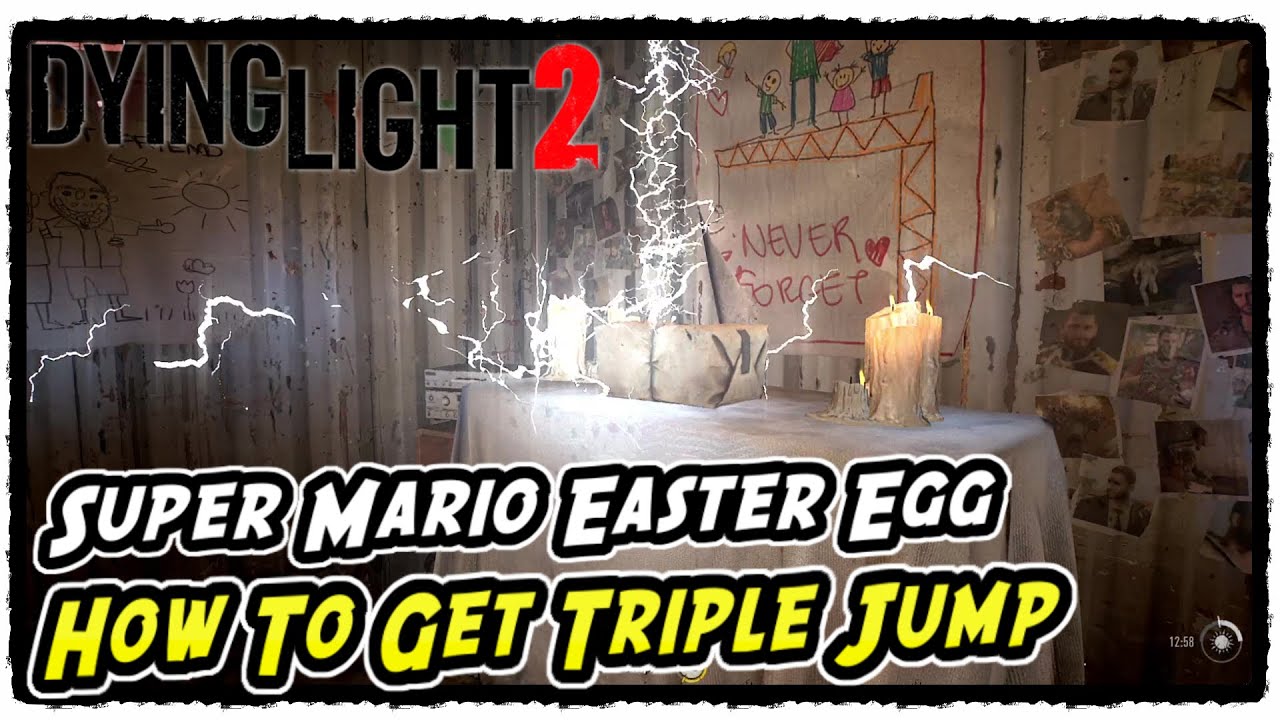 How to Get Triple Jump in Dying Light 2 Super Mario Bros Easter Egg ...