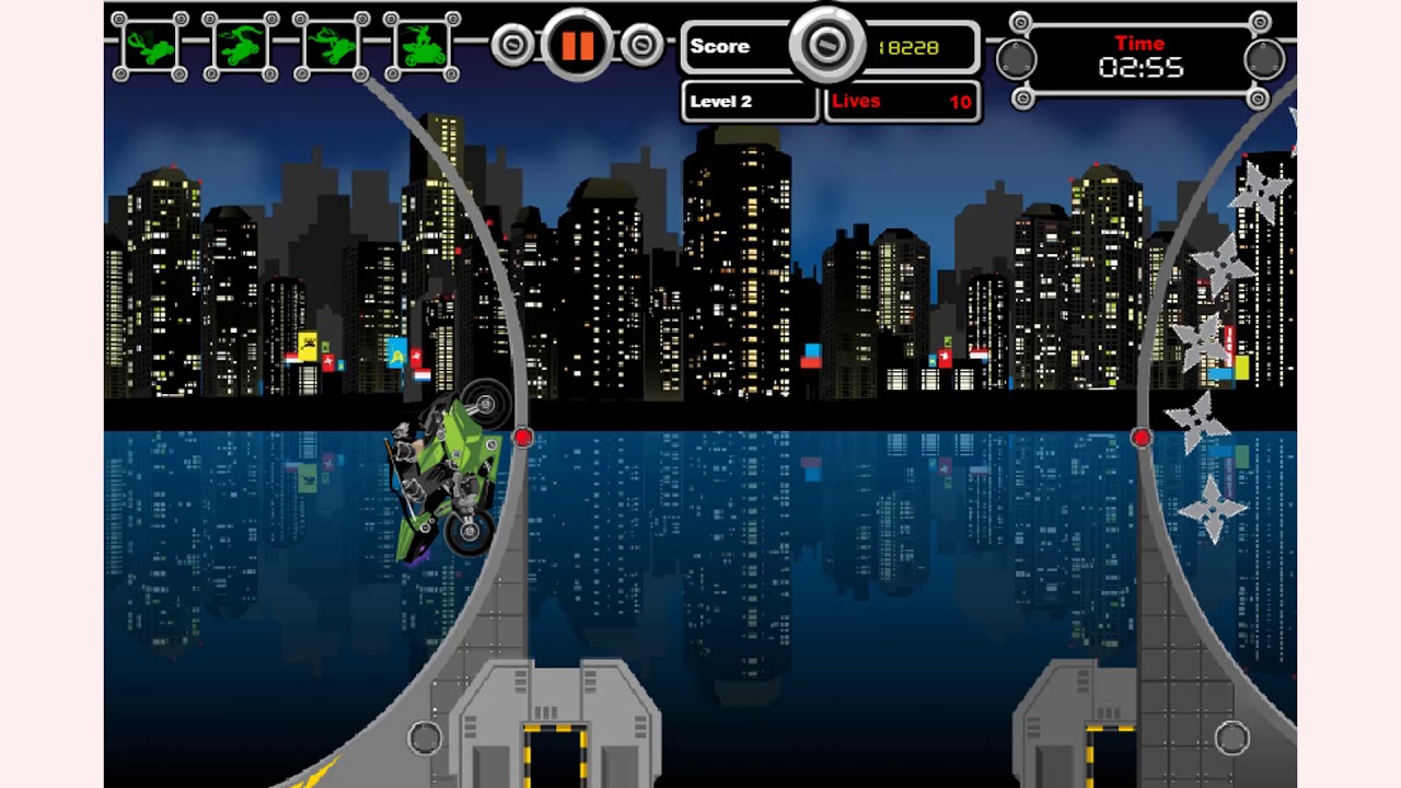 How to play Nitro Ninjas game | Free online games | MantiGames.com ...