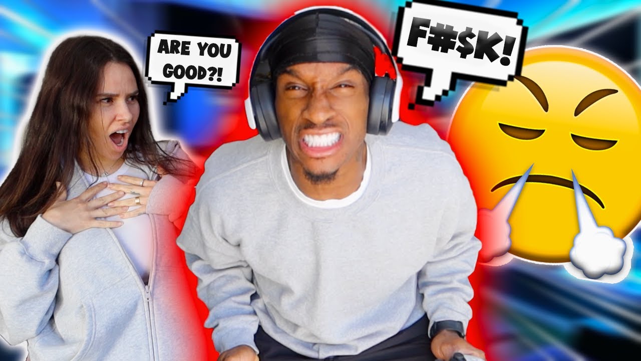 Going Into GAMERS RAGE To See My GIRLFRIENDS Reaction! *I Went CRAZY ...