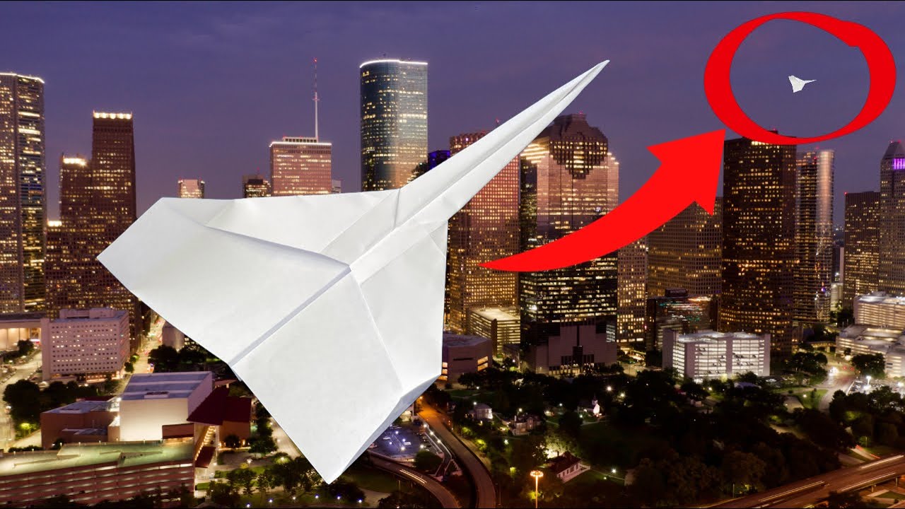 How to Make a Paper Airplane Igloo That Punches Air | A4 Paper Plane ...