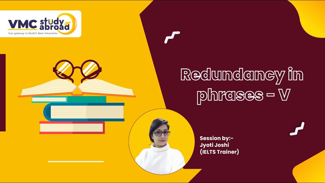 Redundancy In Phrases - V - YouTube