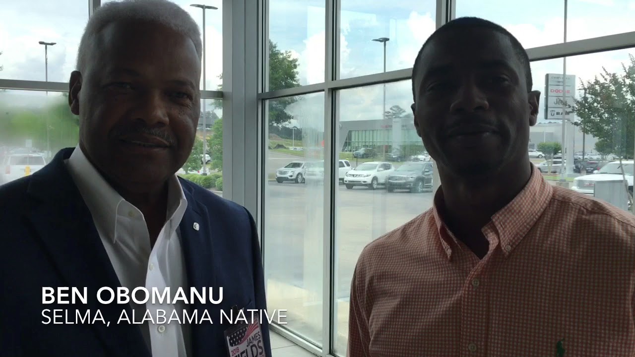 Ben Obomanu gives his support to James Fields - YouTube