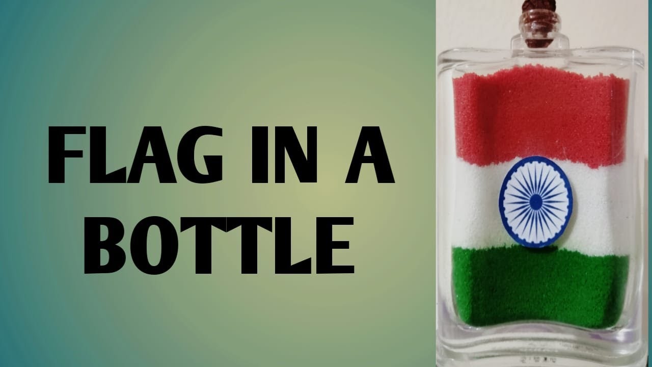 Independence Day special bottle craft | bottle art | quppi | best out ...