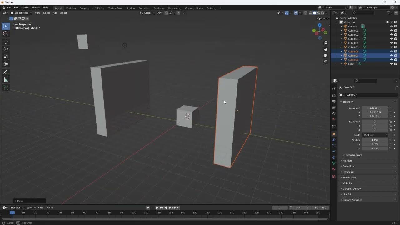 2.Creating Simple Table using basic animation movements - YouTube