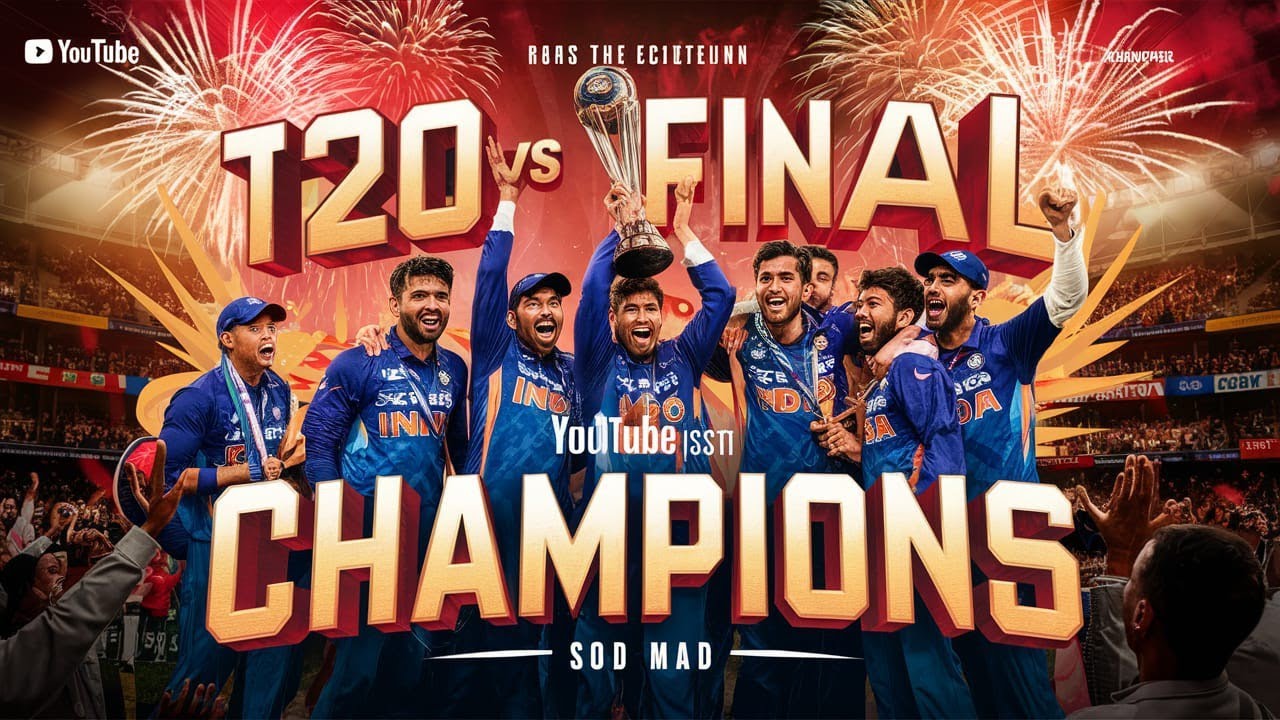New T20 Champions team INDIA || Final match special Highlights || # ...